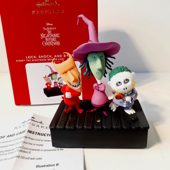 Hallmark | Holiday | Nightmare Before Christmas Lock Shock Barrel ...